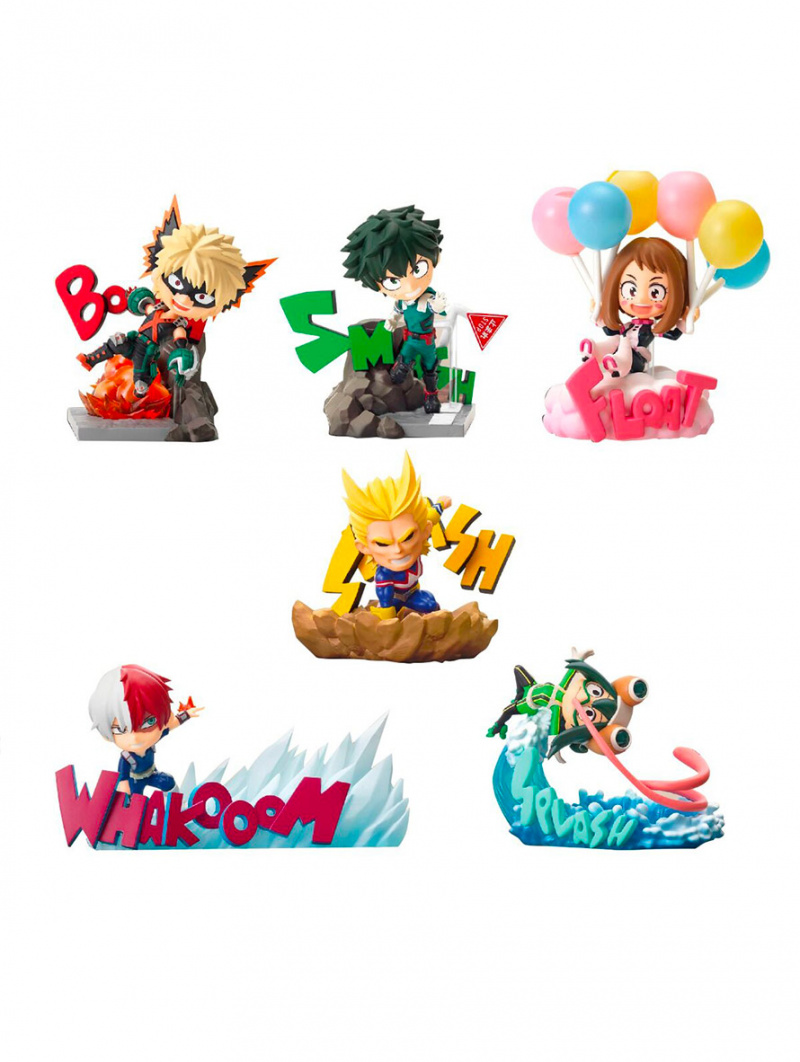 Single Pack My Hero Academia Desktop Heroes DesQ Mini Figure - Re-Ment