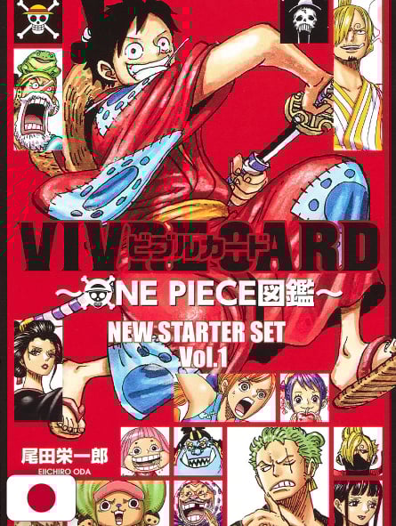 One Piece: Vivre Card Databook (New Starter Set Vol.1) + Raccoglitore