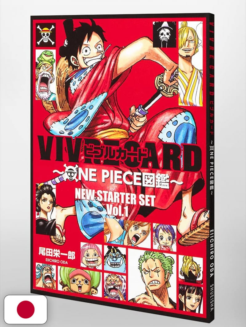 One Piece: Vivre Card Databook (New Starter Set Vol.1) + Raccoglitore