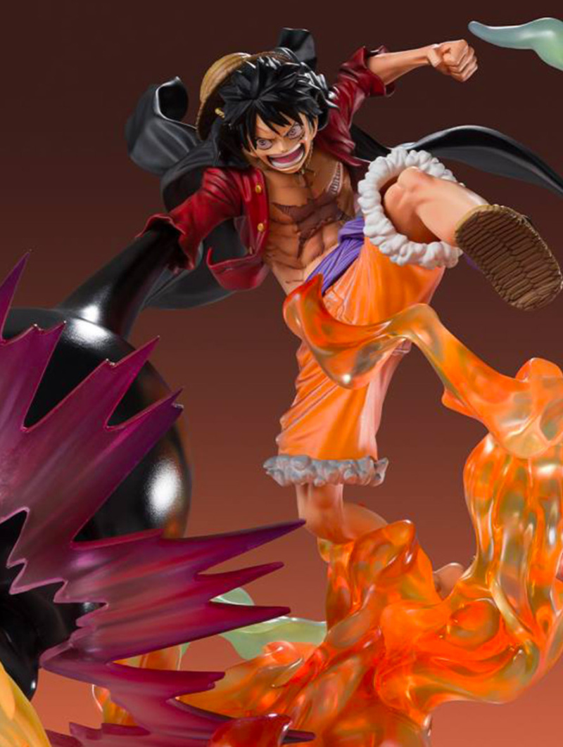 Luffy Red Roc One Piece Extra Battle Figuarts Zero - Bandai Figure