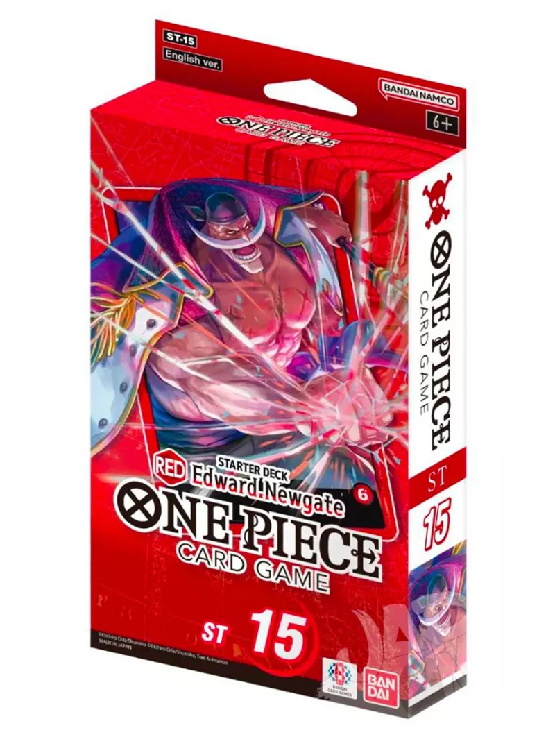 One Piece Card Game Starter Deck: Edward Newgate RED - ST-15 [ENG]