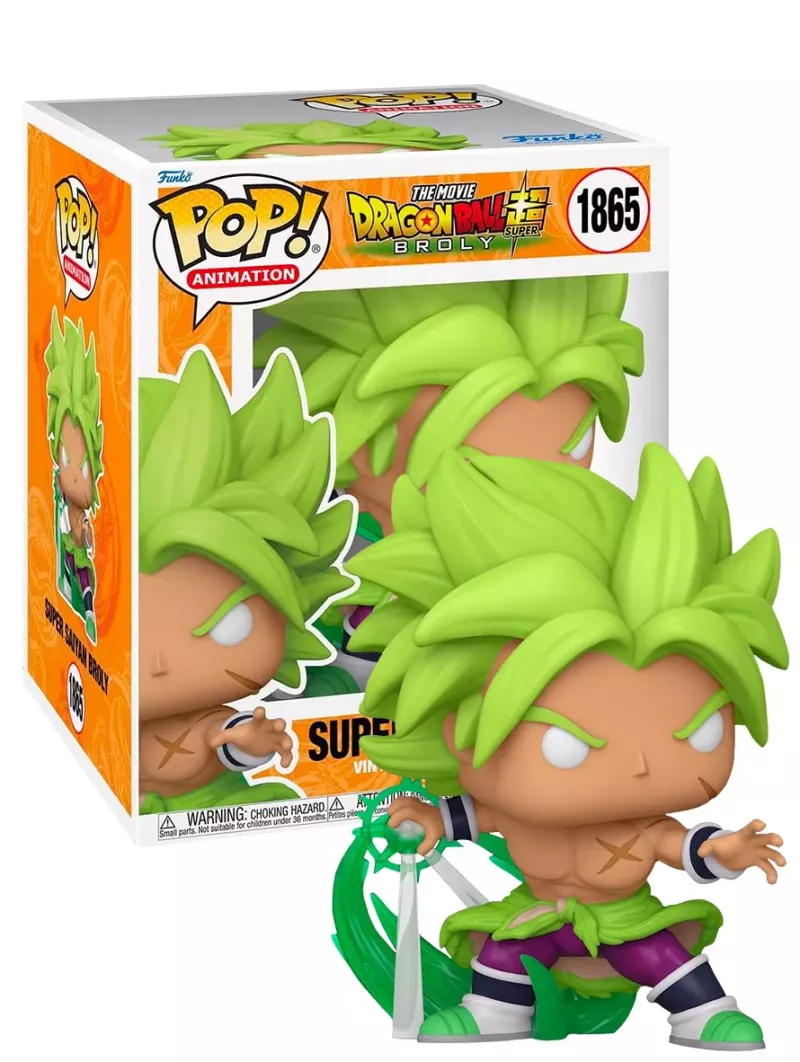Funko Pop! Animation 1865 Big Size - Super Saiyan Broly Dragon Ball Super