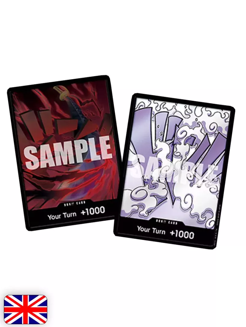 One Piece Card Game: Gol D. Roger Tin Pack Set Vol.1 (2 buste + 1 Carta ...