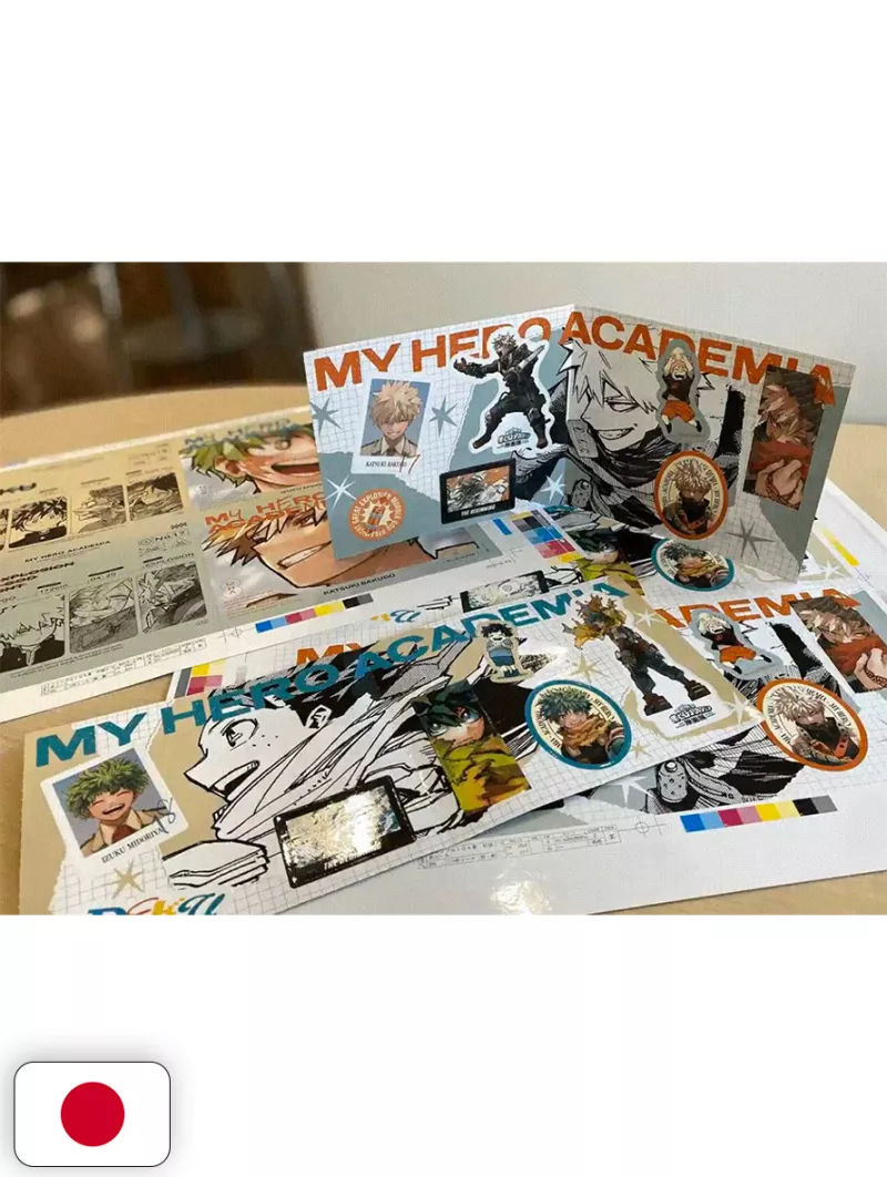 Jump Giga Summer 2025 + Sticker Album My Hero Academia + Clear Stand ...