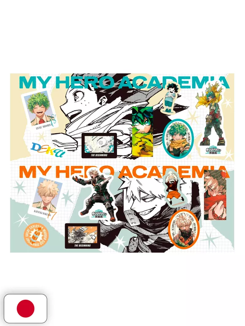 Jump Giga Summer 2025 + Sticker Album My Hero Academia + Clear Stand ...
