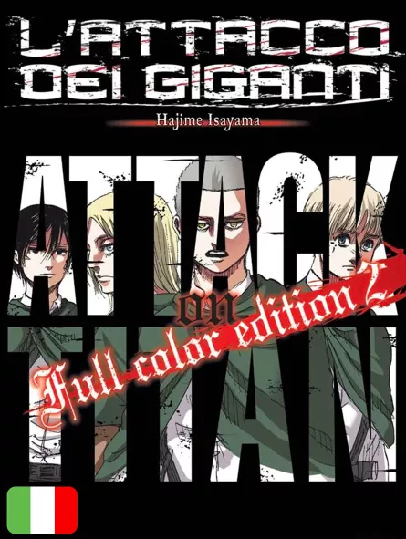 L'Attacco Dei Giganti Full Color Edition - Box