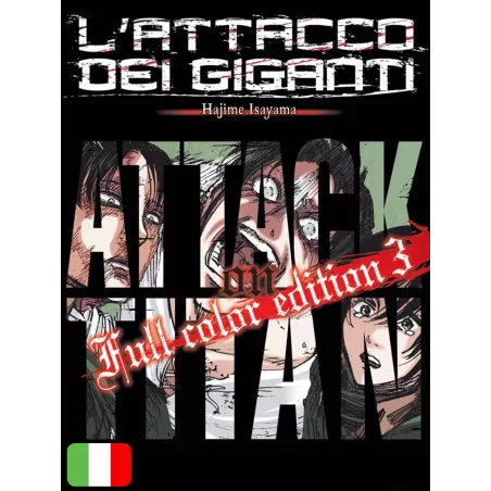 L'Attacco Dei Giganti Full Color Edition - Box