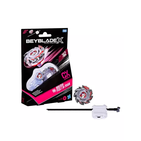 Brush Fox J 9-70GR Starter Pack Set - Beyblade X - Hasbro