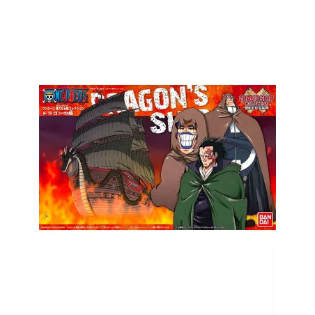 Dragon's Ship - One Piece Model Kit Grand Ship Collection - Bandai Figure