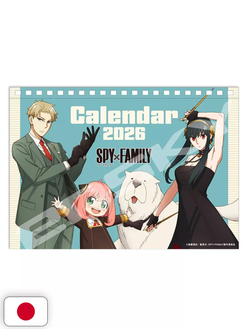 Spy X Family Calendario Desk Small 2026