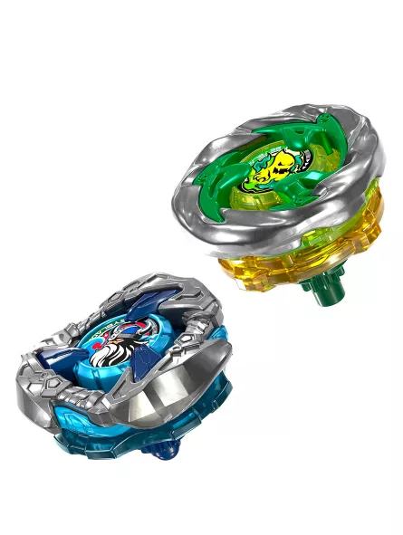 Hack Viking 4-55O & Circle Ghost 4-60LR Dual Pack Set - Beyblade X - Hasbro