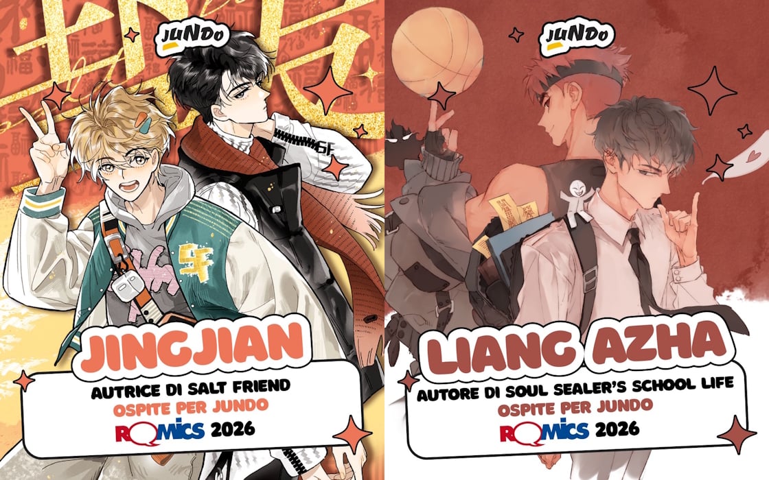 Jundo al Romics 2026 e al Napoli Comicon 2026: svelati ospiti e novità ...